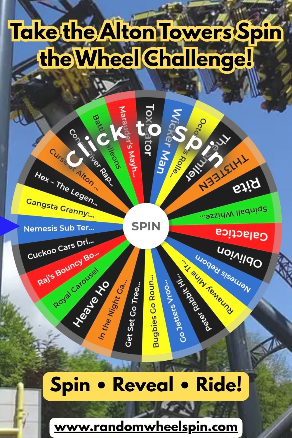 Alton Towers Rides Wheel
