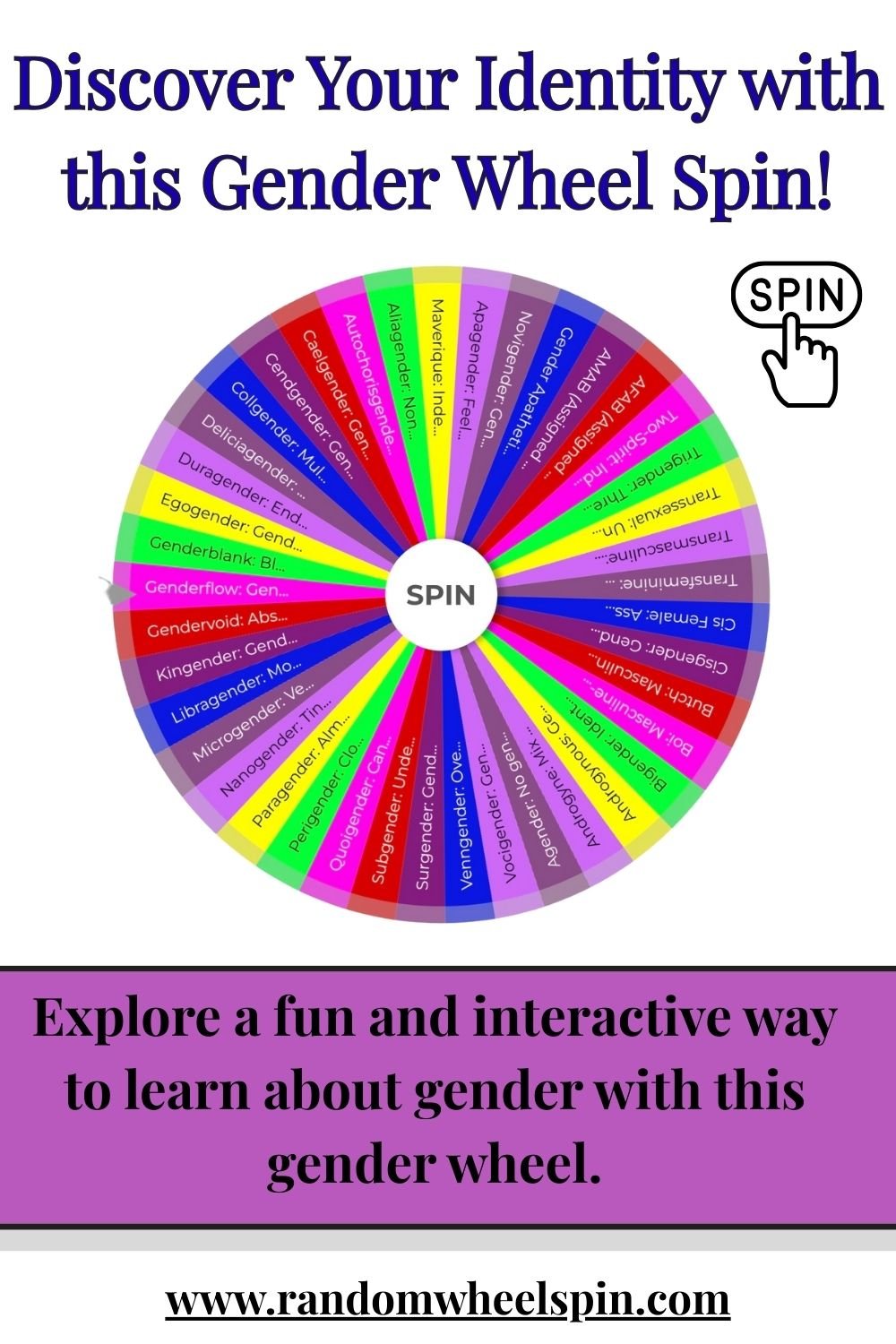 Gender Wheel by Random Wheel Spin