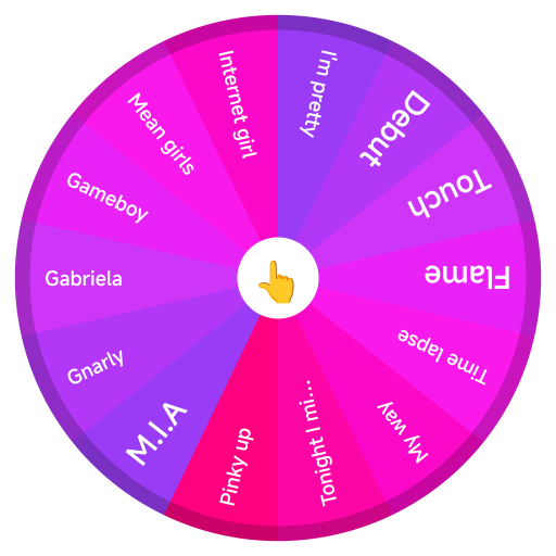 KATSEYE Songs Wheel