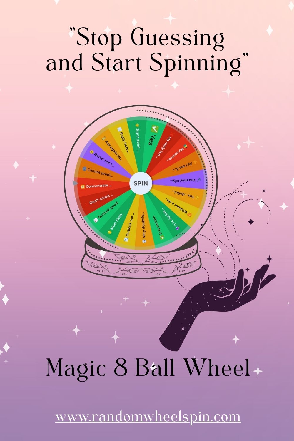 Magic 8 Ball Wheel by Random Wheel Spin