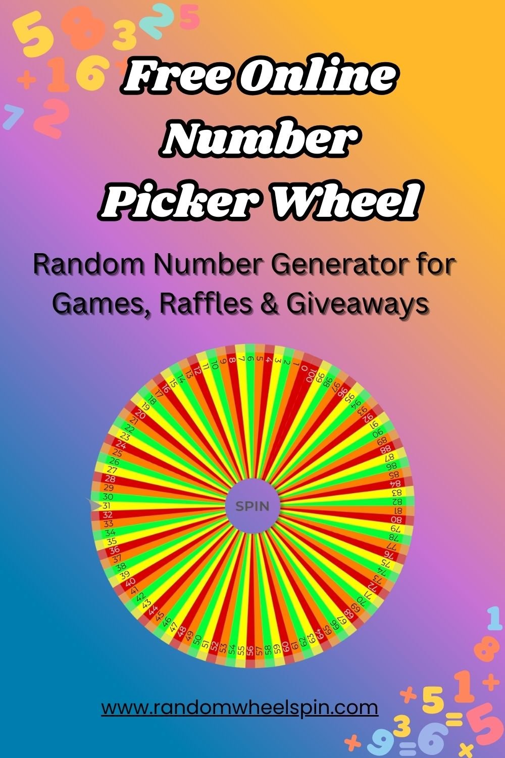 Number Picker Wheel by Random Wheel Spin
